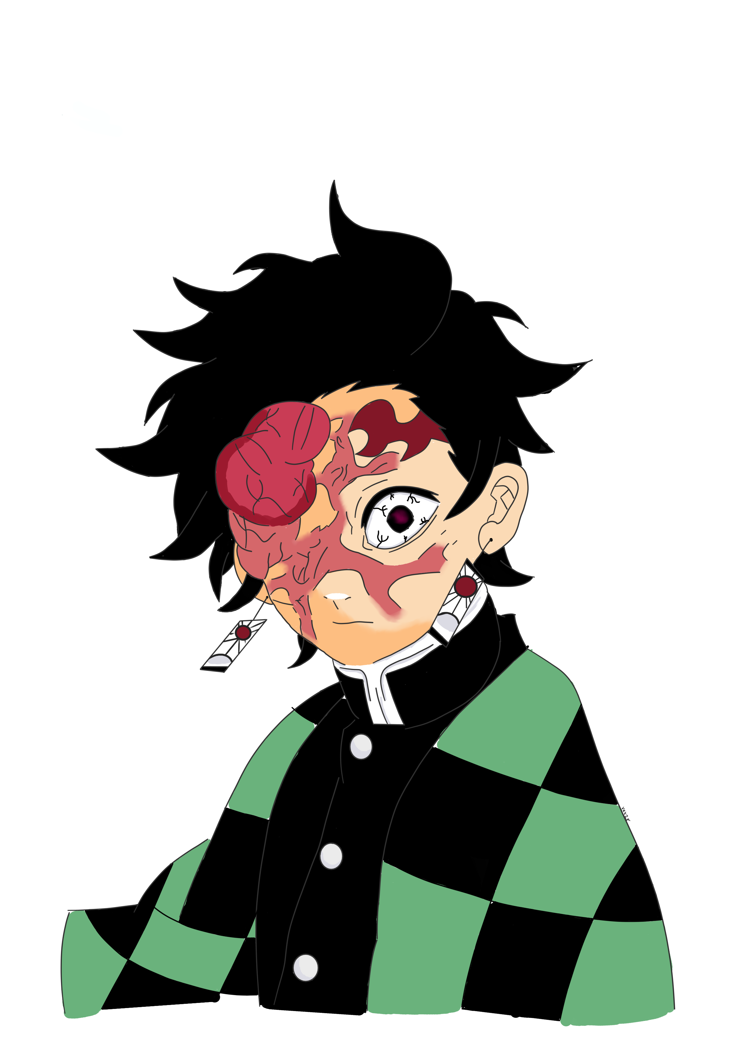 Something I drew a while ago(Spoiler for final arc) | Scrolller