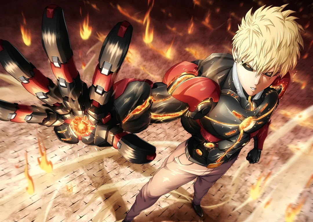 I finished the coloring of Genos. | Scrolller