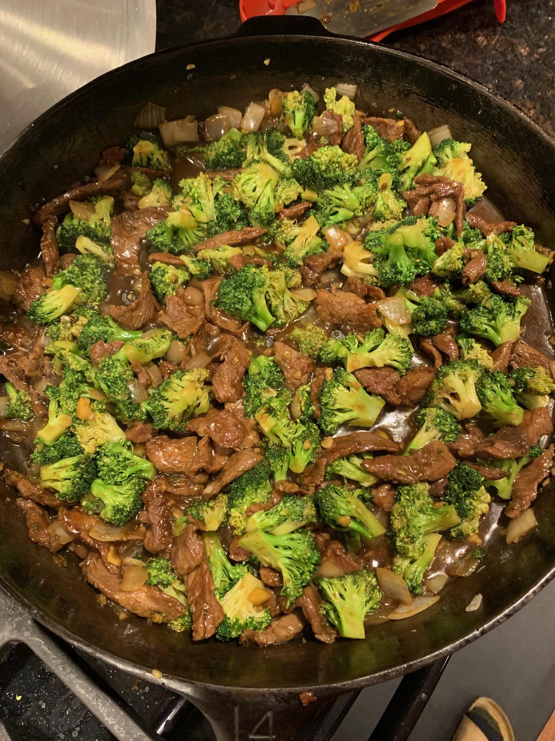 Beef & Broccoli menu item #14. | Scrolller