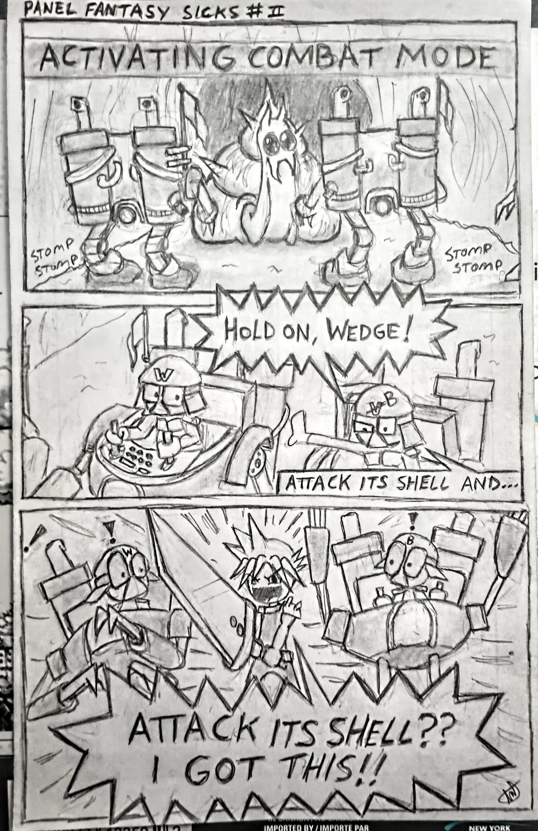 Panel Fantasy Sicks comic | Scrolller
