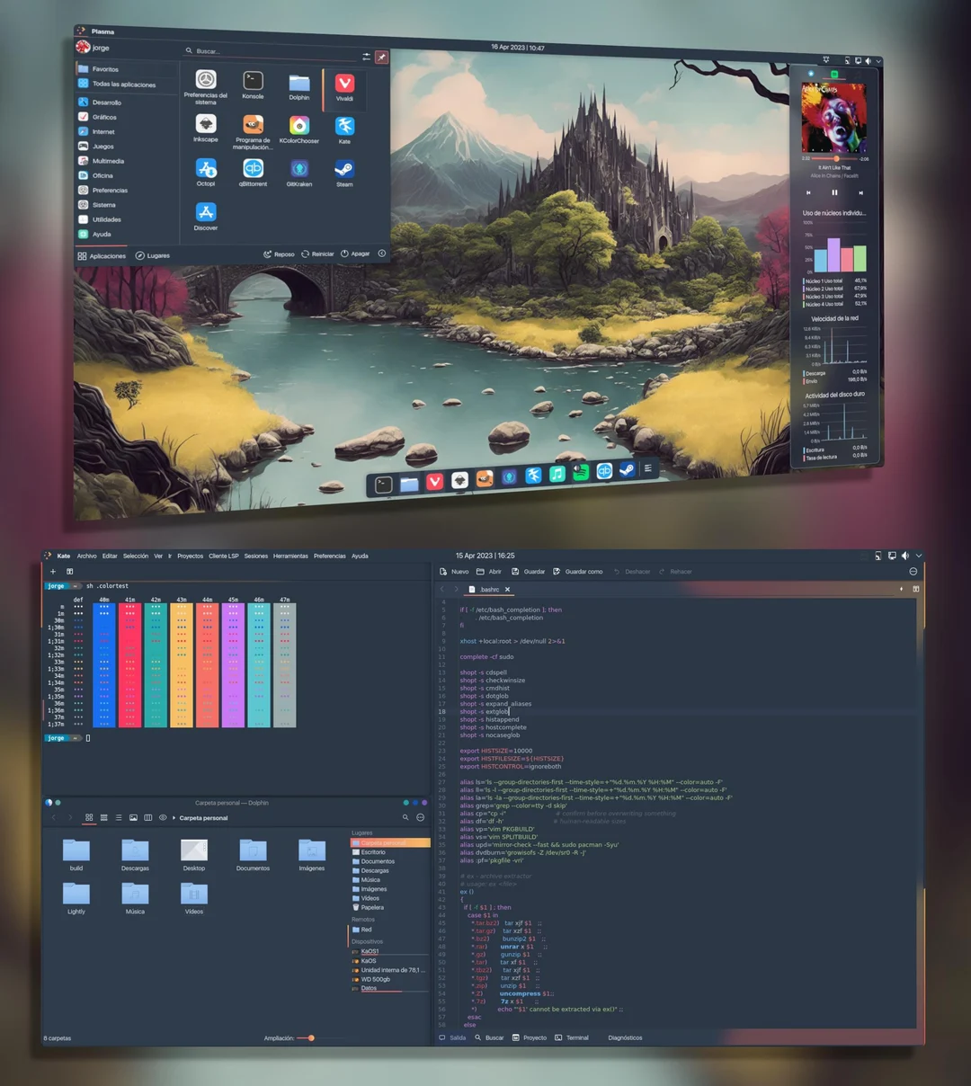 [KDE Plasma] Updated Otto Themes, screenshots | Scrolller