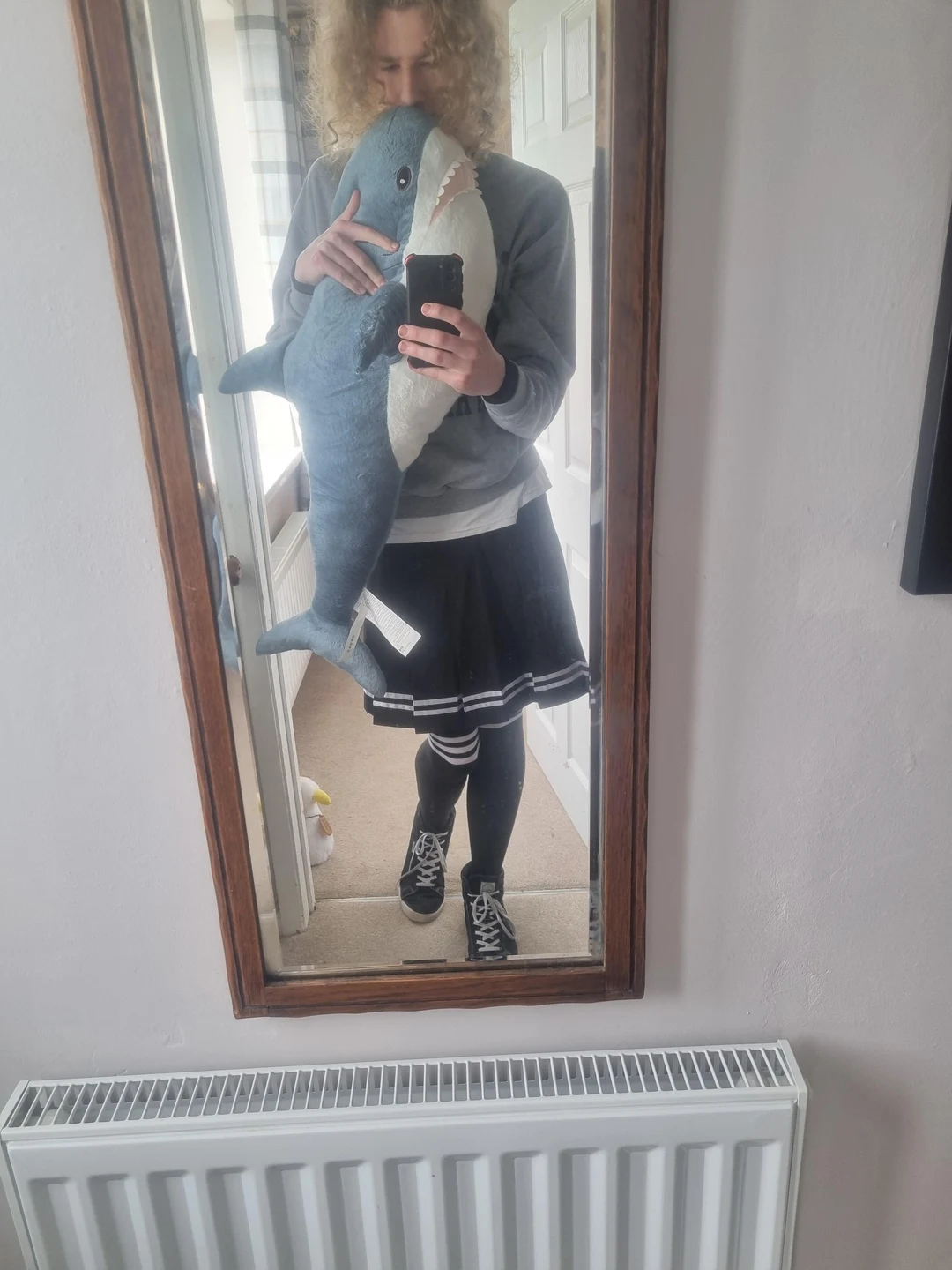 I went out in this outfit, and I bought this cute blahaj | Scrolller