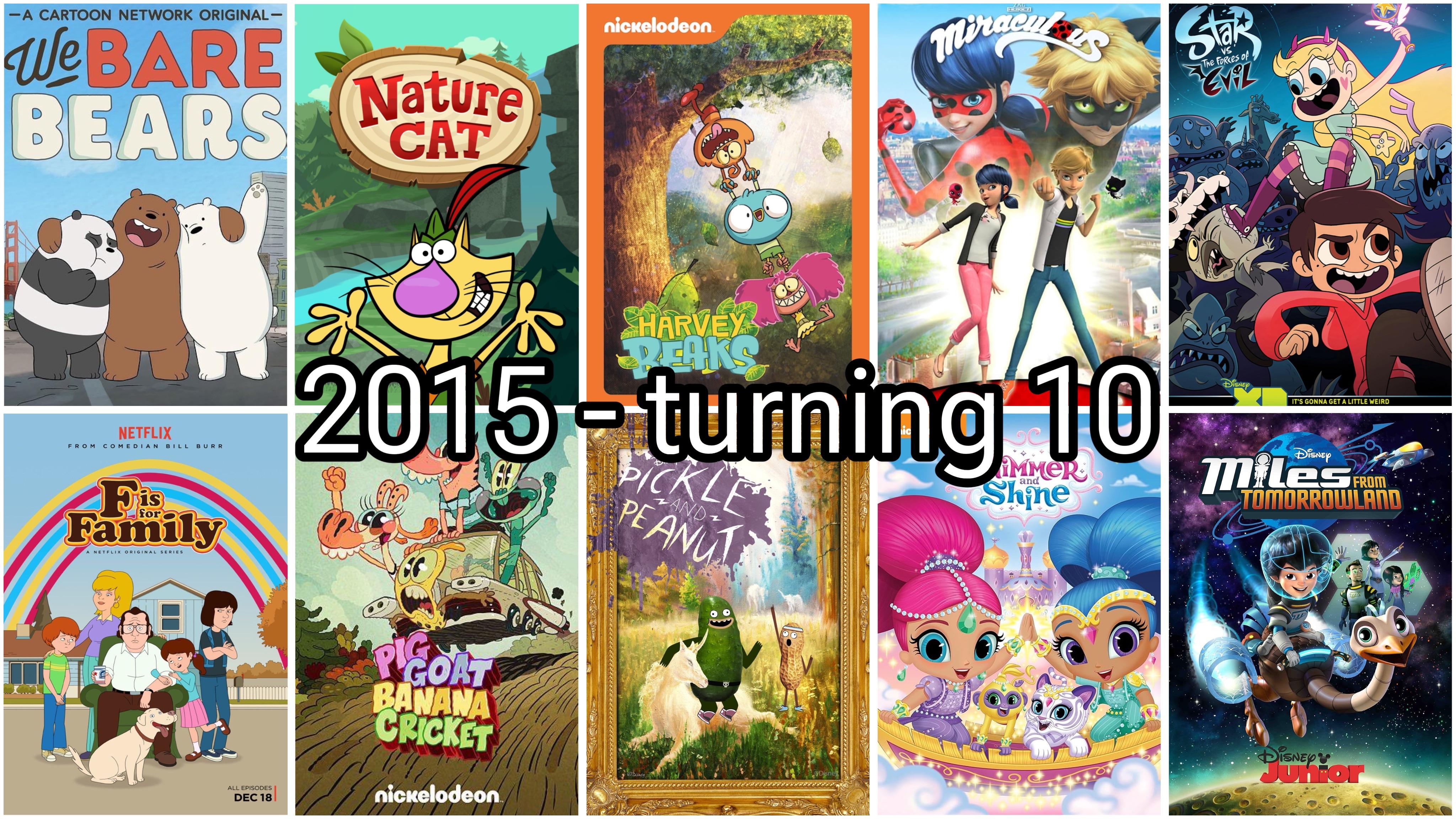 Cartoons hitting major milestones in 2025! | Scrolller