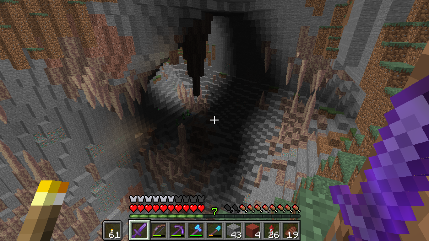 Probably one of the coolest cave generations I've seen since the 1.18 update | Scrolller