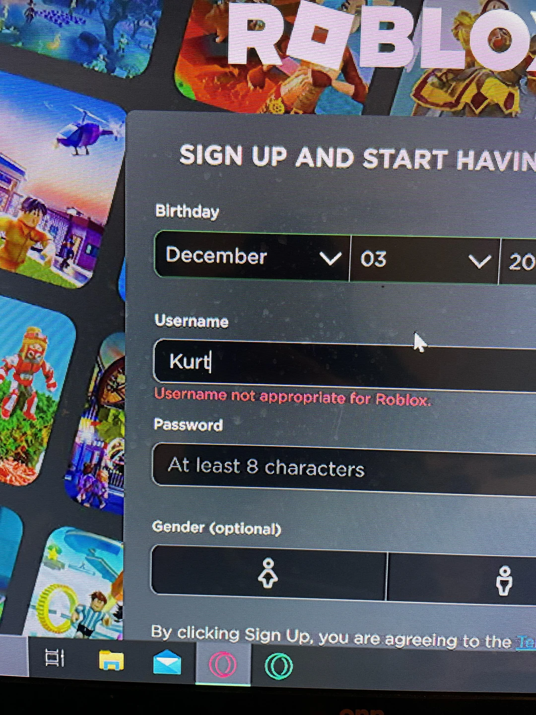 The name Kurt isn’t appropriate for Roblox | Scrolller