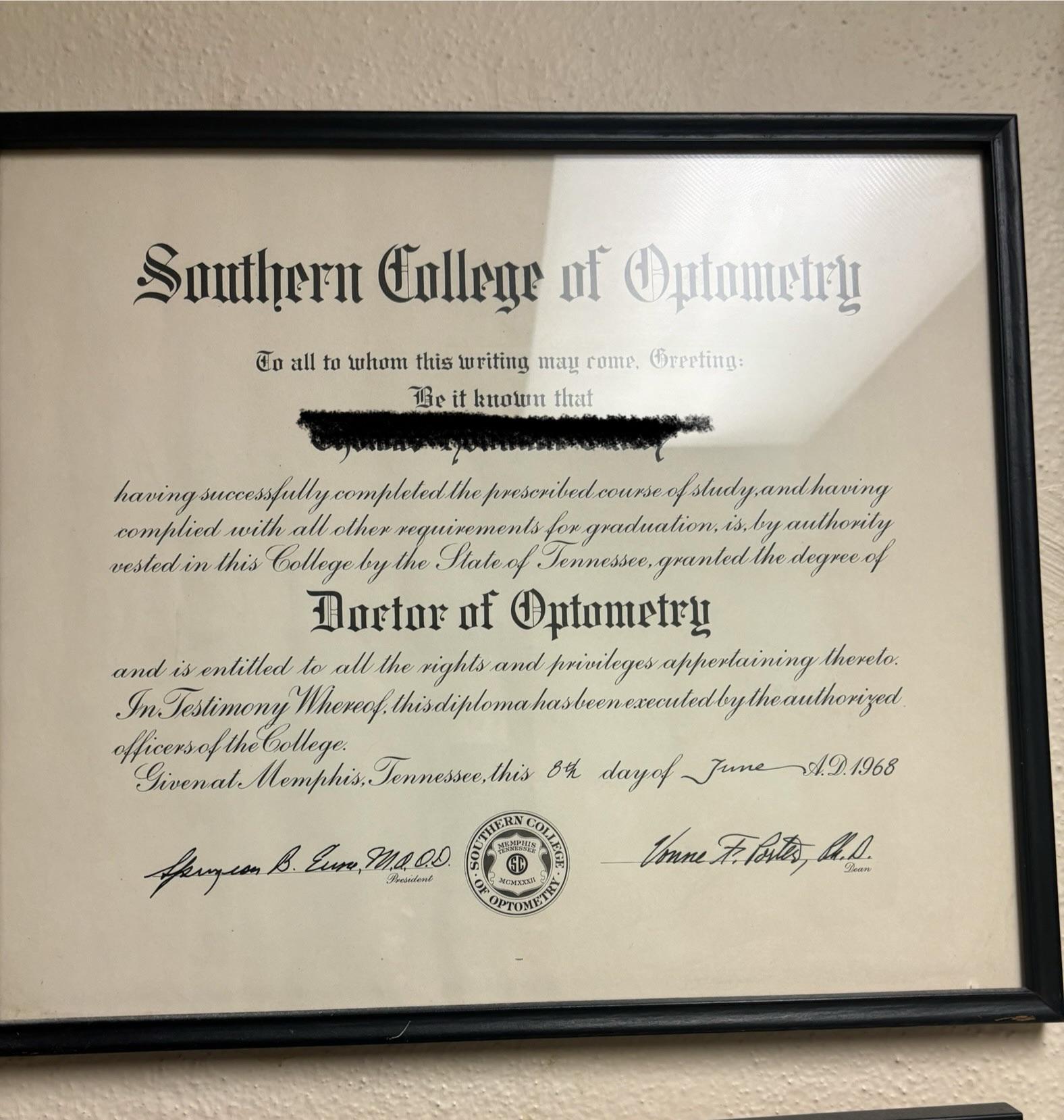 My eye doc has been practicing for 56 years | Scrolller