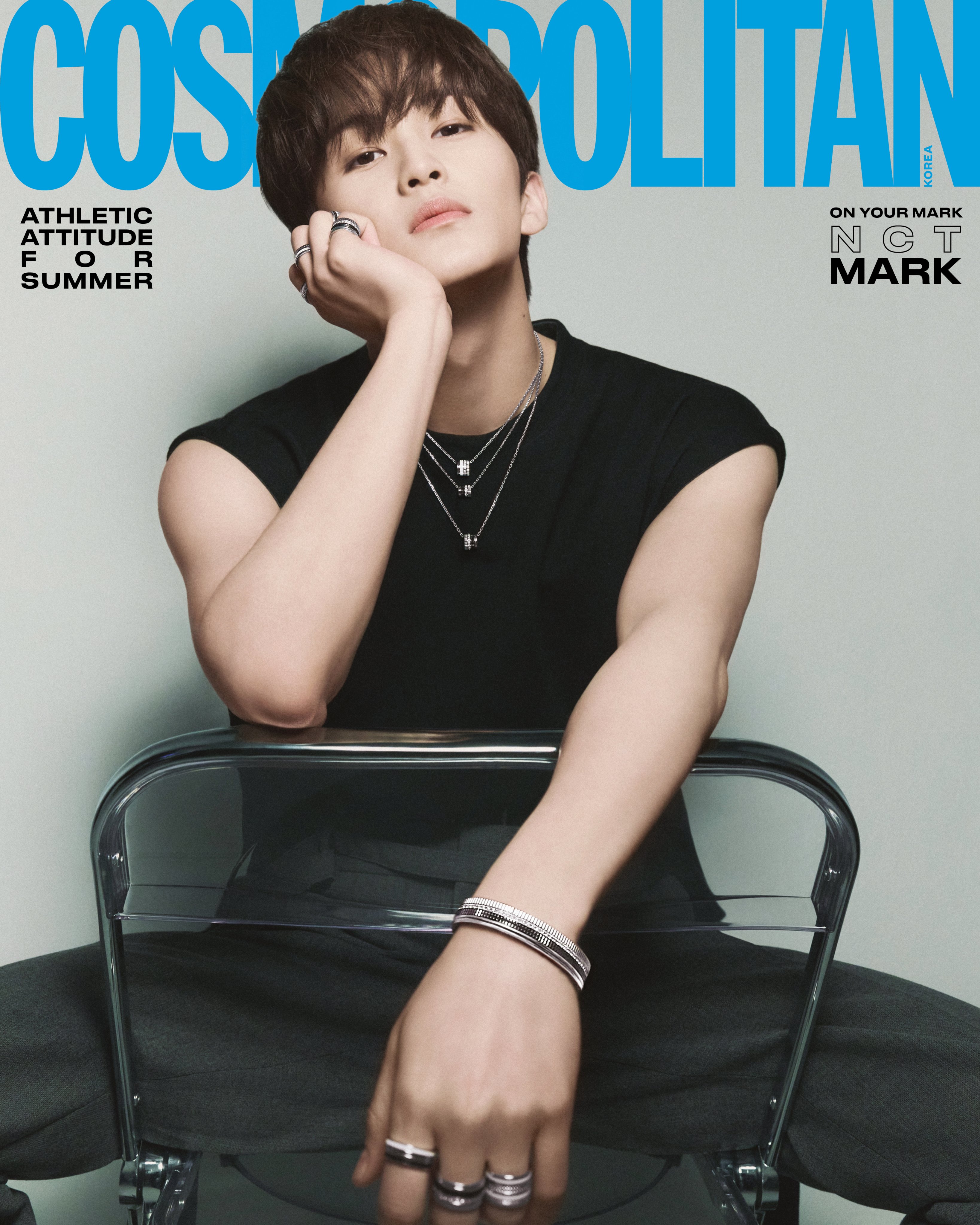 Mark (NCT) - COSMOPOLITAN Korea Magazine (June 2024 Issue Cover) | Scrolller