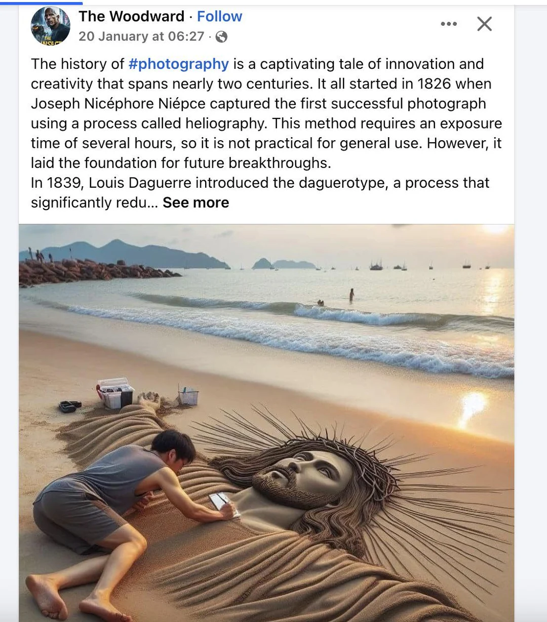 AI spam all over the feed - what the hell is this crap and why is it so repetitive | Scrolller