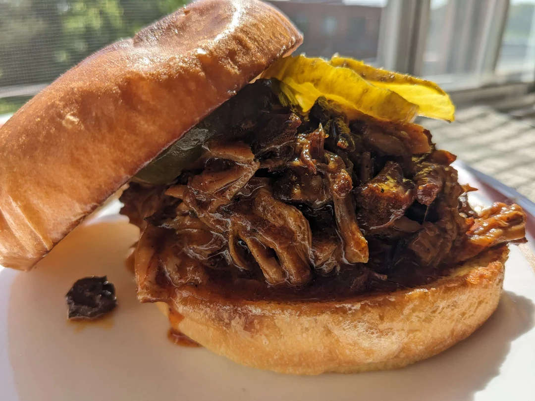 Pressure cooked pulled pork. | Scrolller