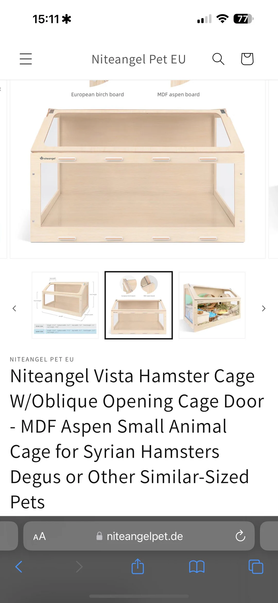 Would you recommend this cage for a hamster? | Scrolller