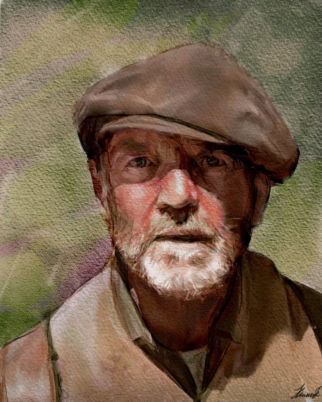 Hunter, me, Procreate, 2023 | Scrolller