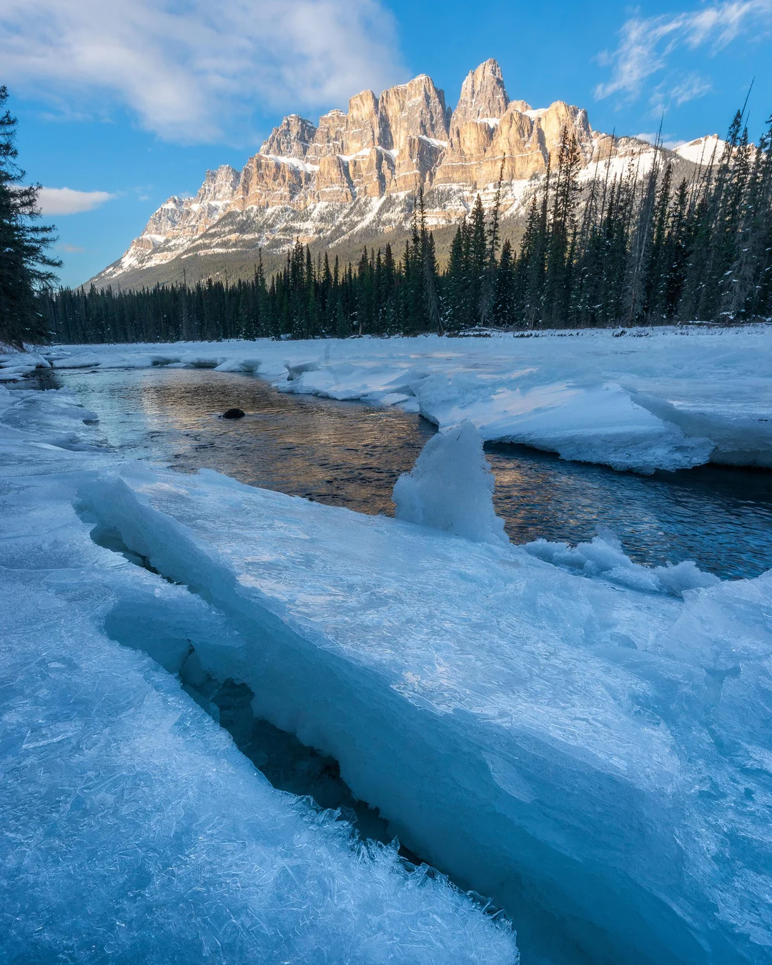 Castle Mountain, Banff National Park, Canada [OC] [2000x2500] | Scrolller