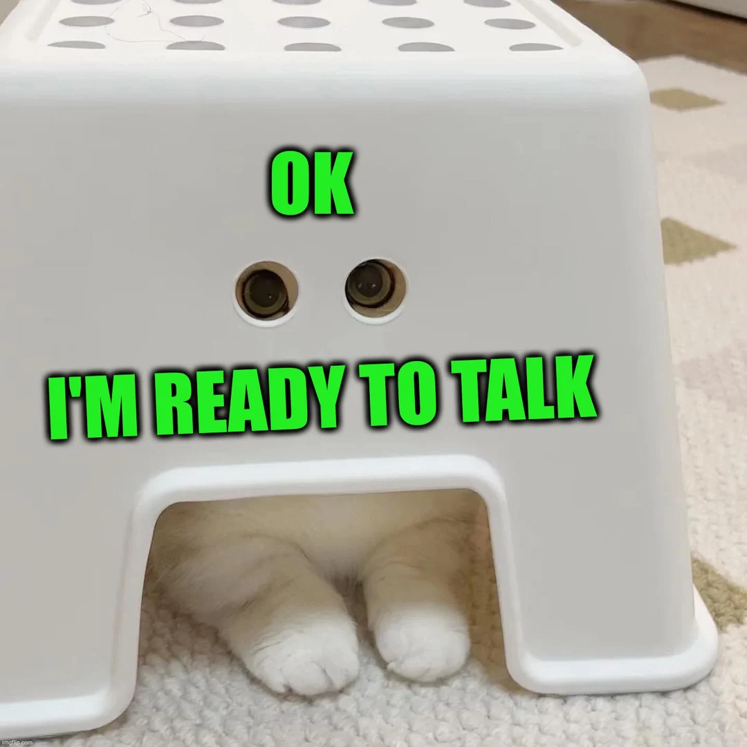 when they say "we need to talk" | Scrolller