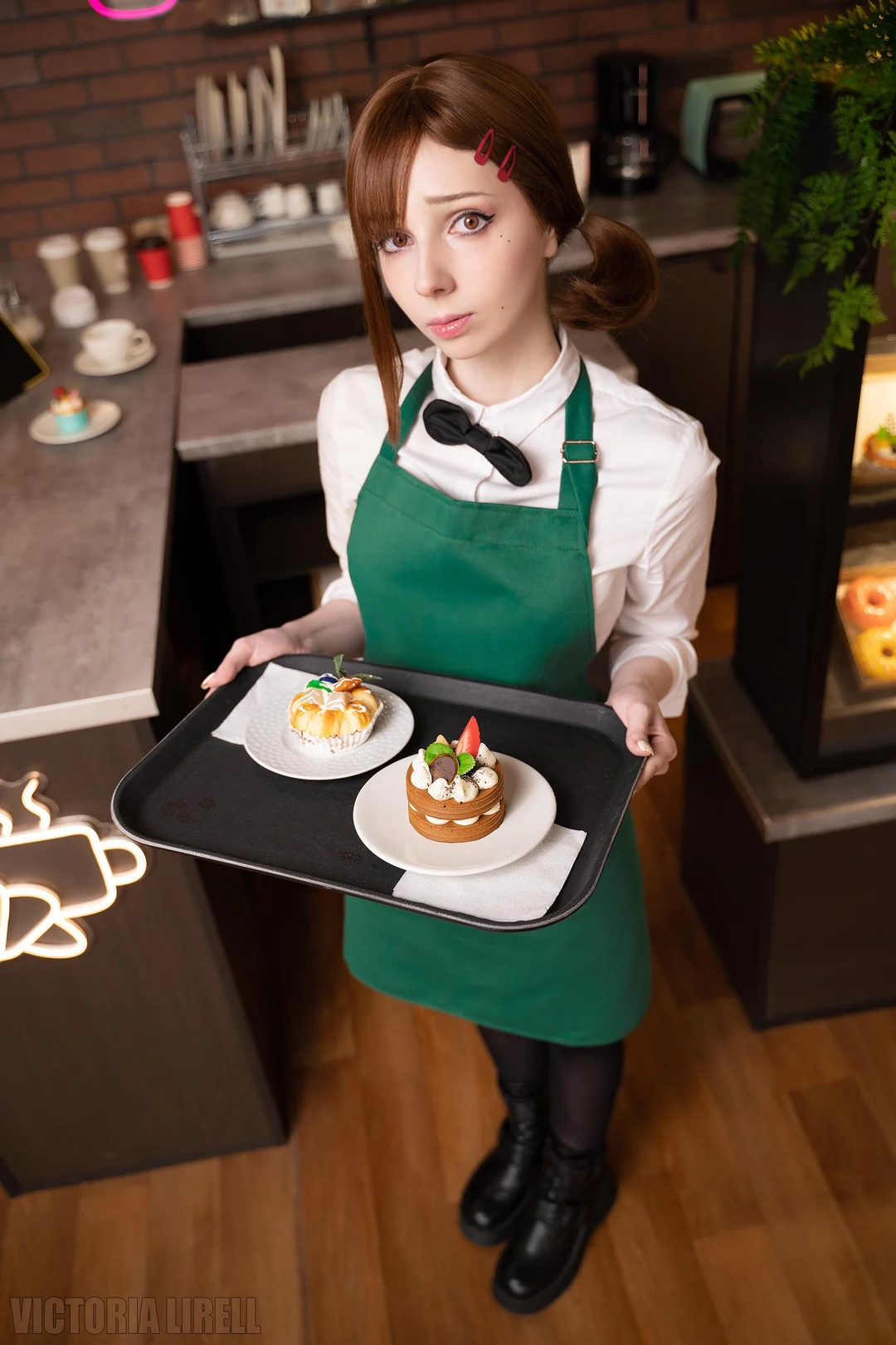 Waitress Kobeni by Victoria Lirell | Scrolller