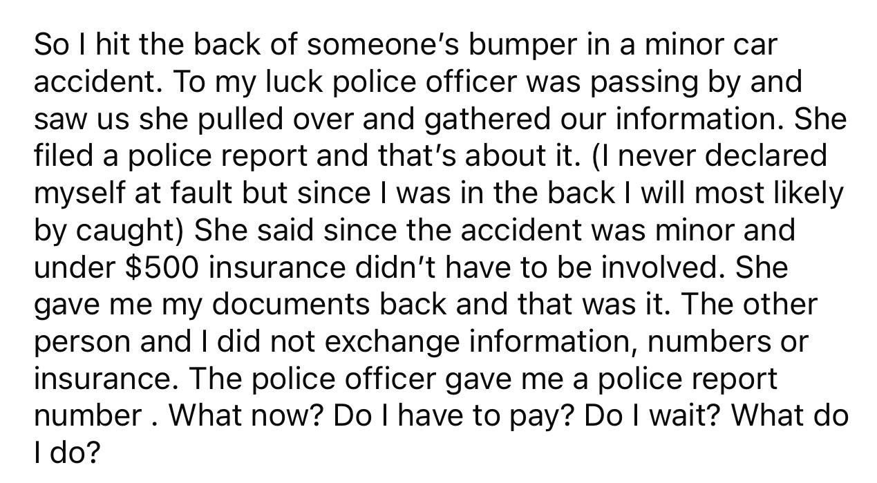 What to do in car accident? | Scrolller