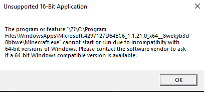 Launcher problem. I have 64 bit java installed and updated. this still pops up | Scrolller