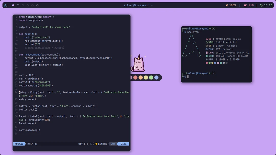 [bspwm] My (current and temporary) daily driver | Scrolller
