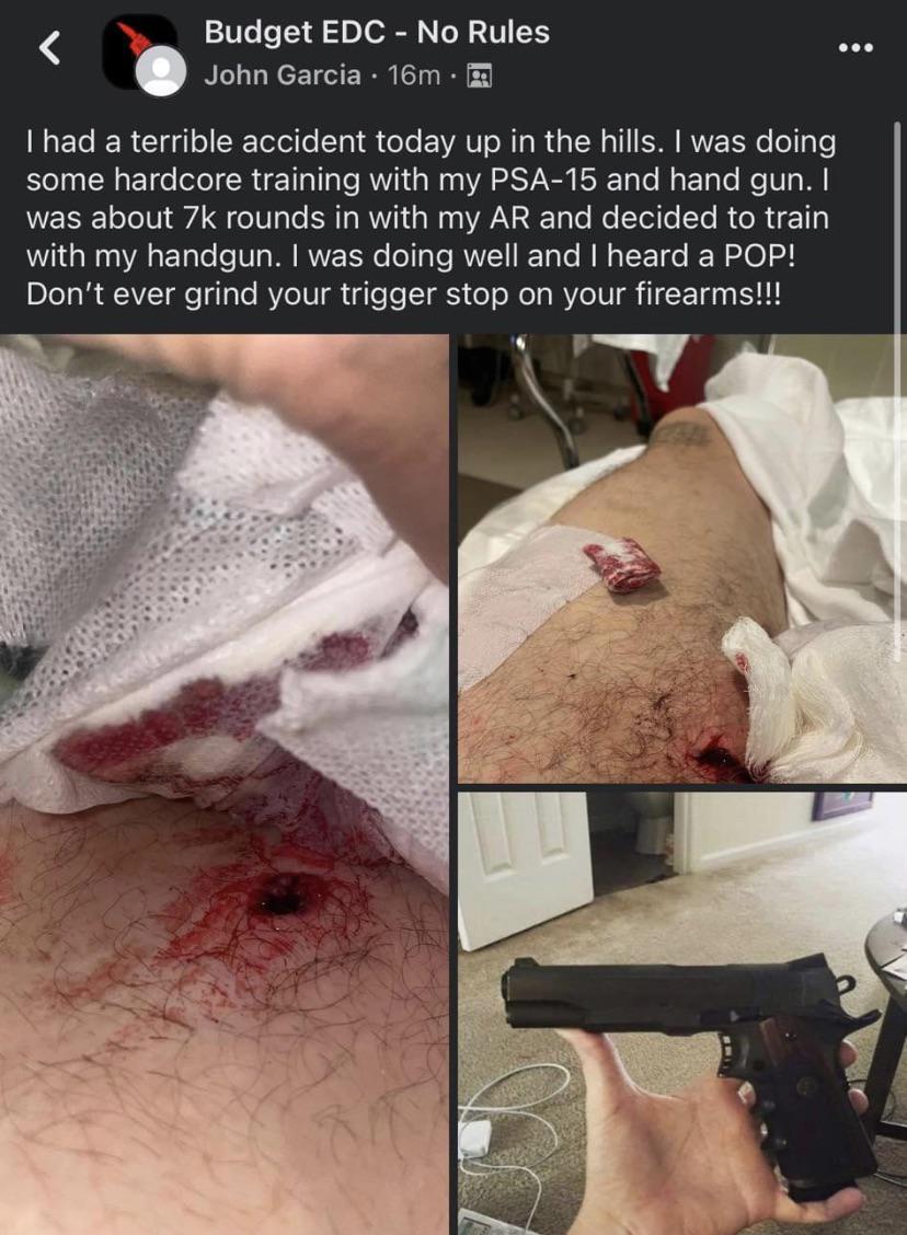 Cursed pistol with trigger guard removed | Scrolller