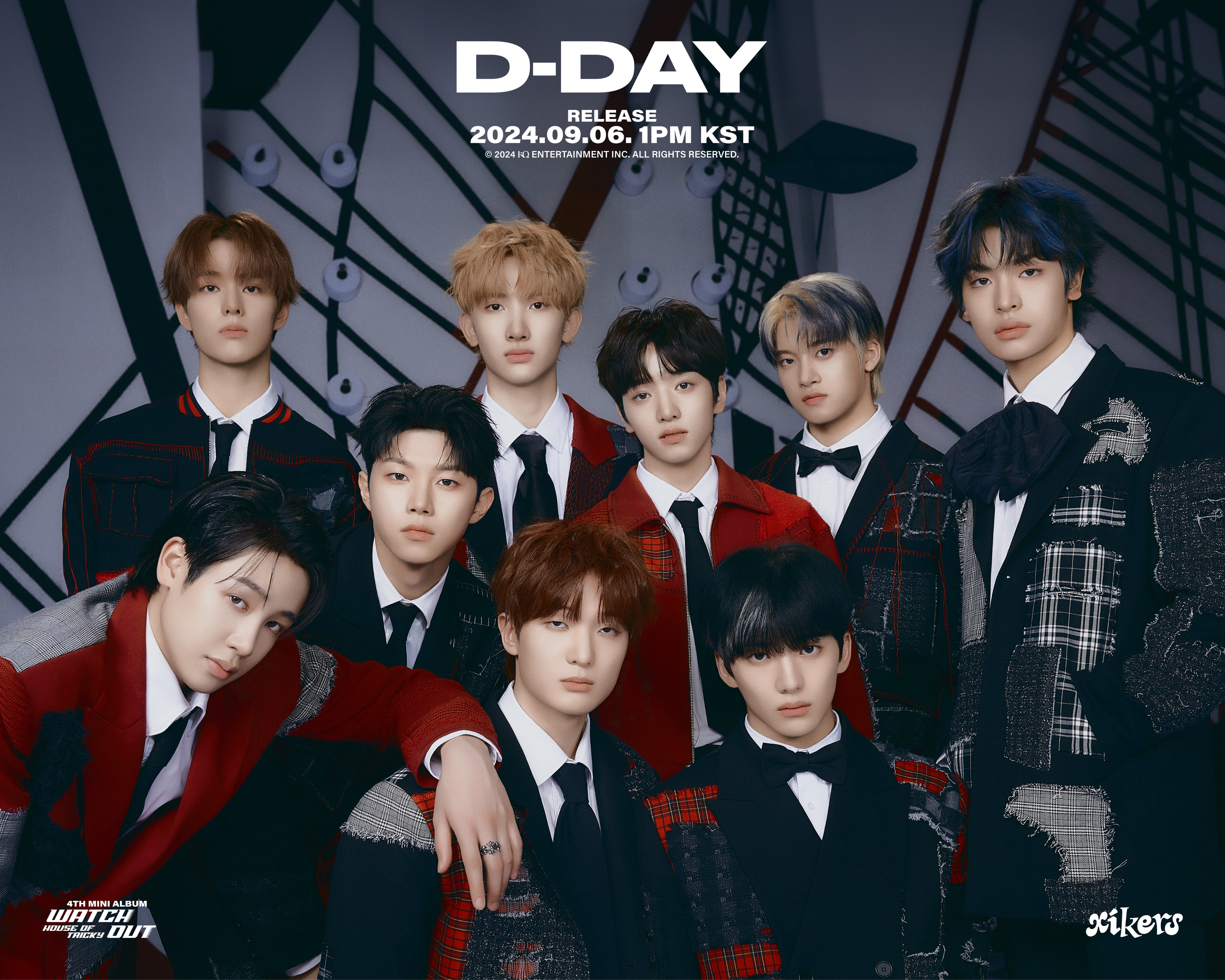 Discover more like Kpop: Xikers - 4th Mini Album 'HOUSE OF TRICKY: WATCH OUT' (D-Day Teaser ...