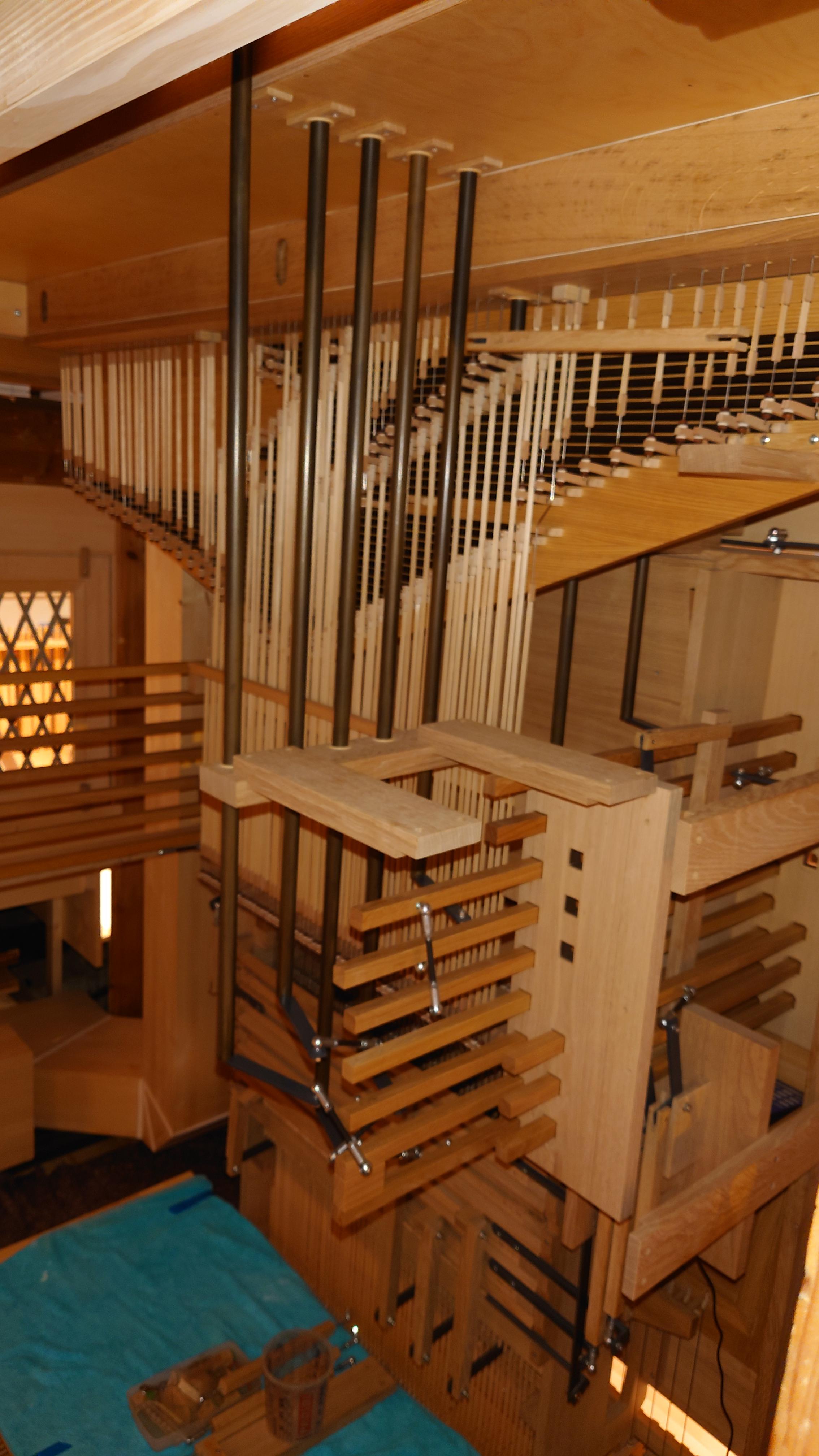 Inside of the pipe organ we are building right now | Scrolller