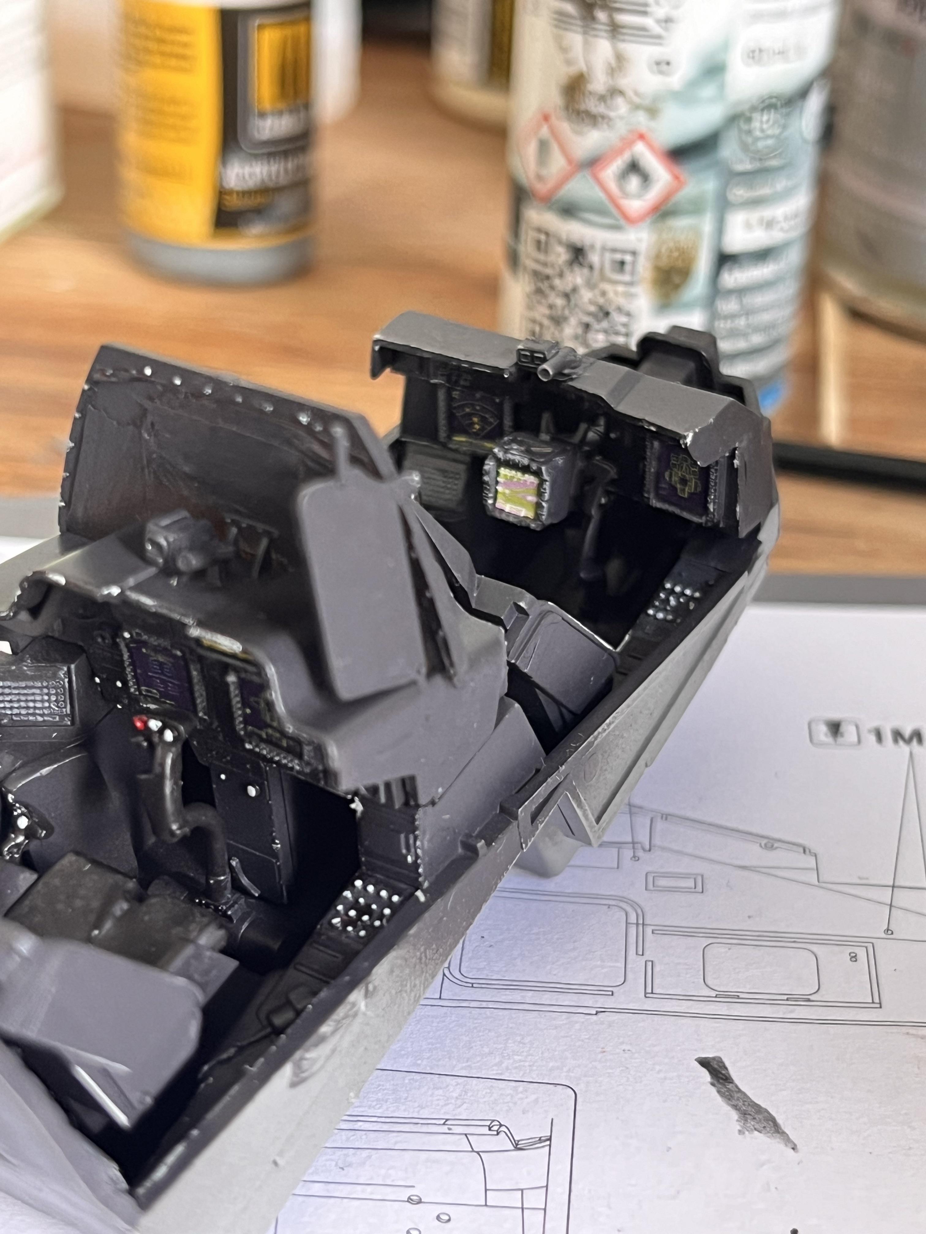 Ah-64 cockpit completed! | Scrolller