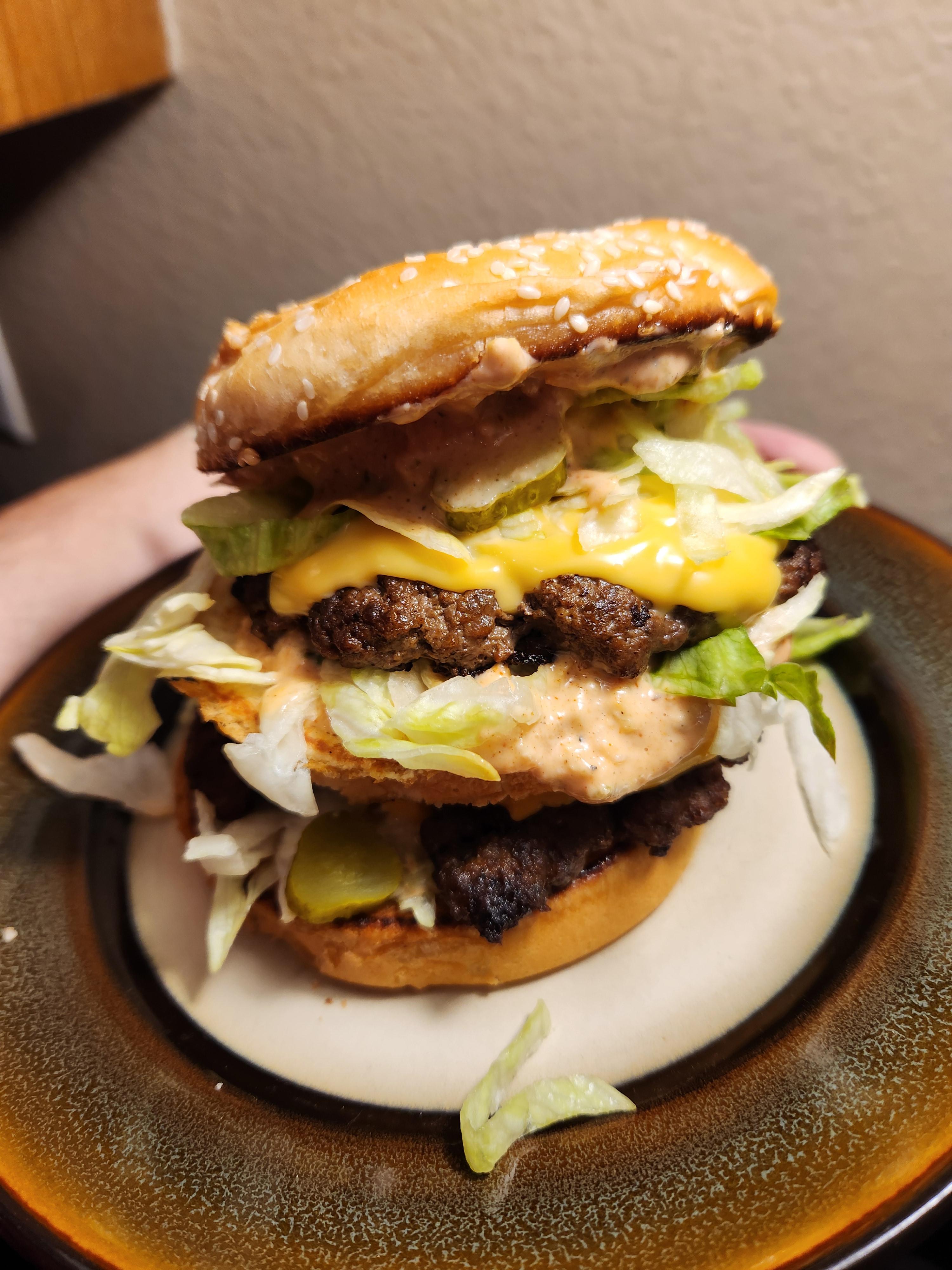 Made a 1/2Lb Big Mac | Scrolller