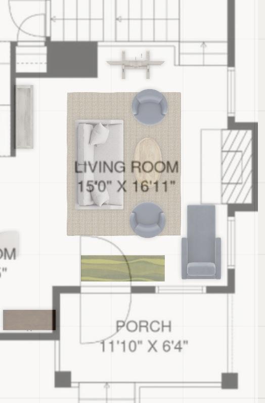 Thoughts on this living room layout for my small century home | Scrolller
