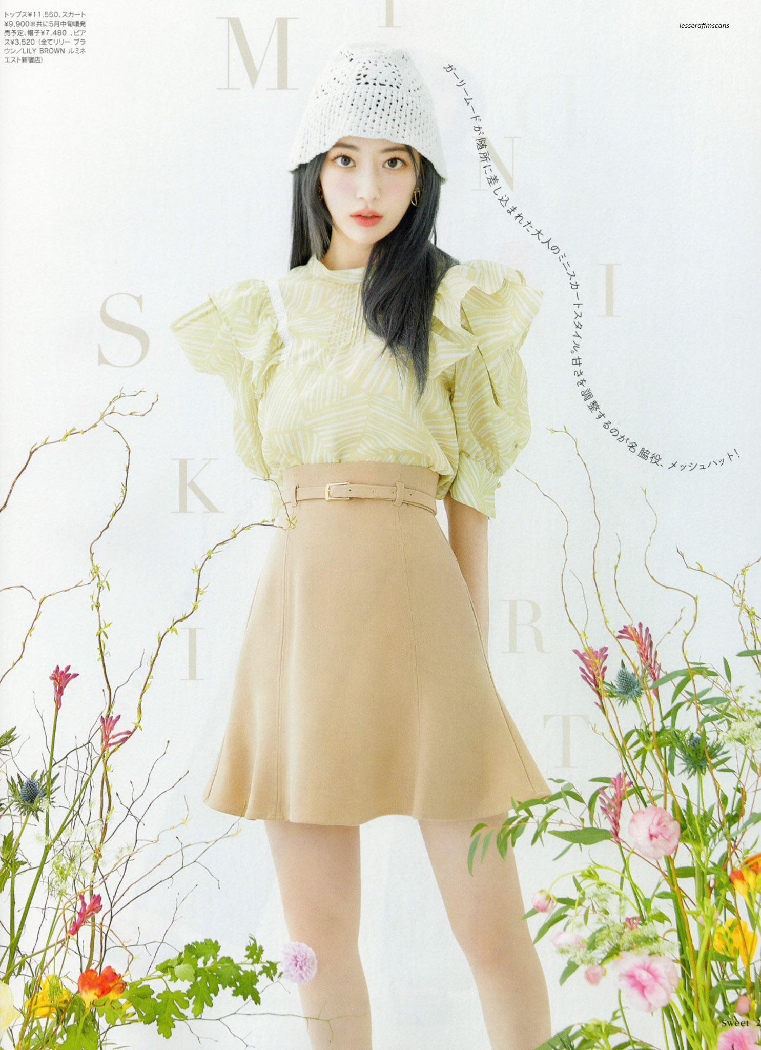 220621 Miyawaki Sakura X Sweet Magazine (May 2022 Issue) | Scrolller