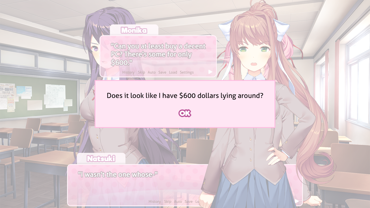 Player tries to play DDLC | Scrolller