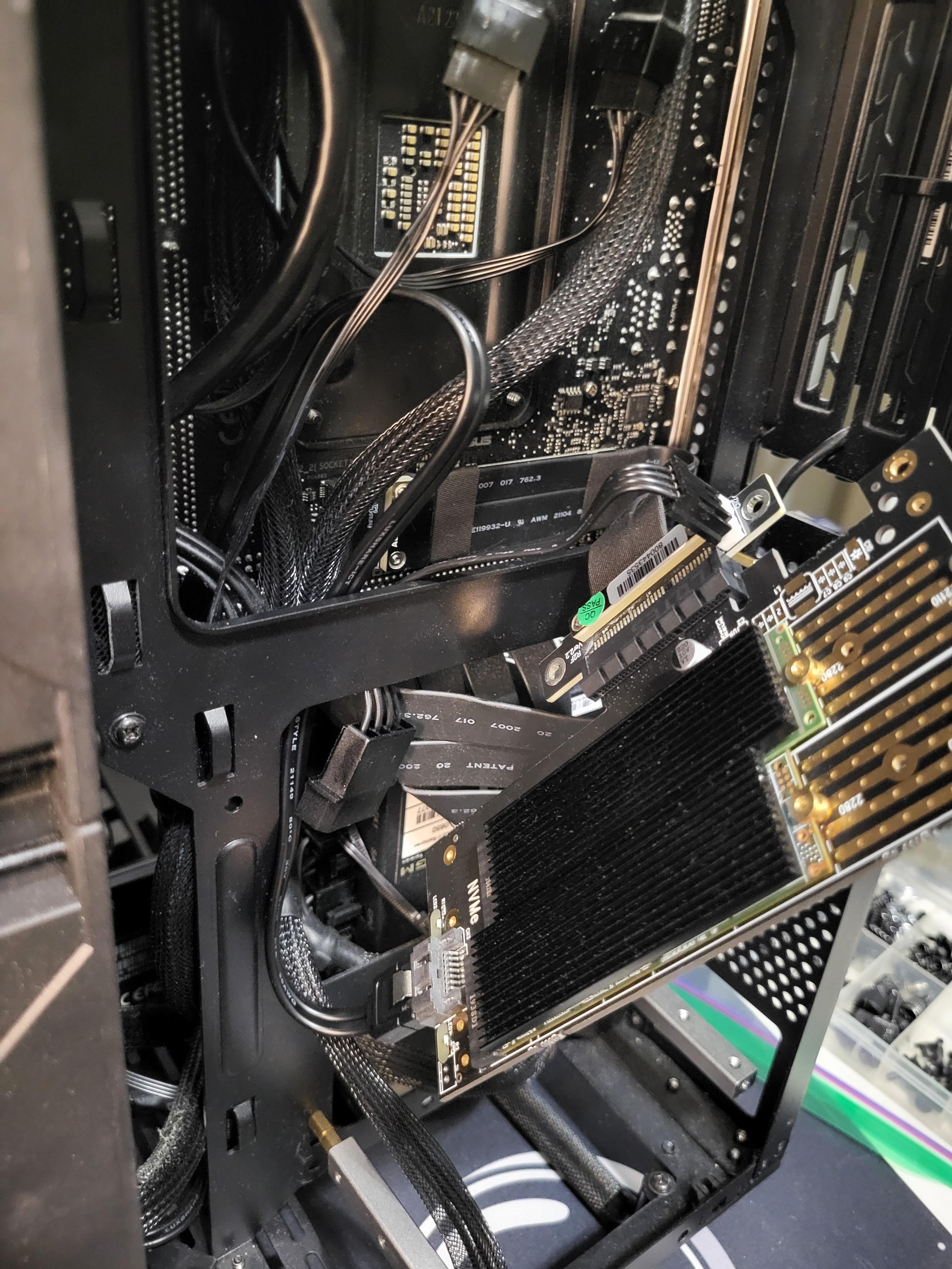 Discover more like Sffpc: Added a 3rd M.2 to my Meshlicious with an M.2 to PCIe riser! and ...