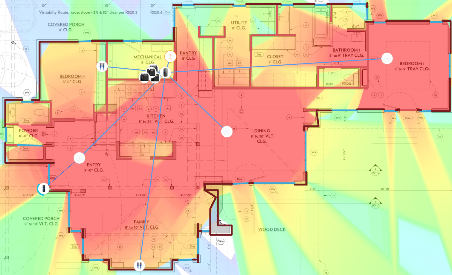 Hows my AP placement? Too dense? Too sparse? Bad spots? Good? | Scrolller