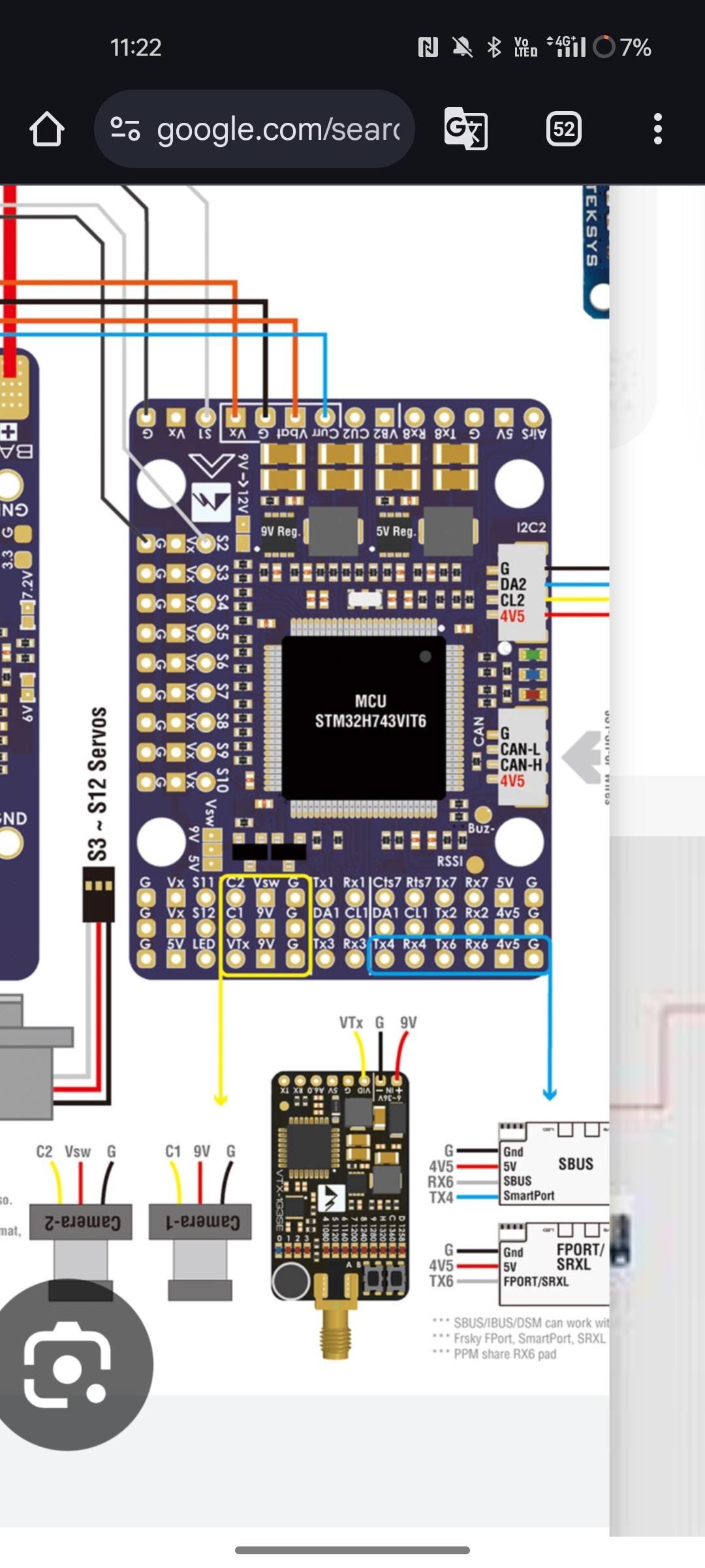 Burnt the power pad of my FC from backfeed current caused by motor brake. | Scrolller