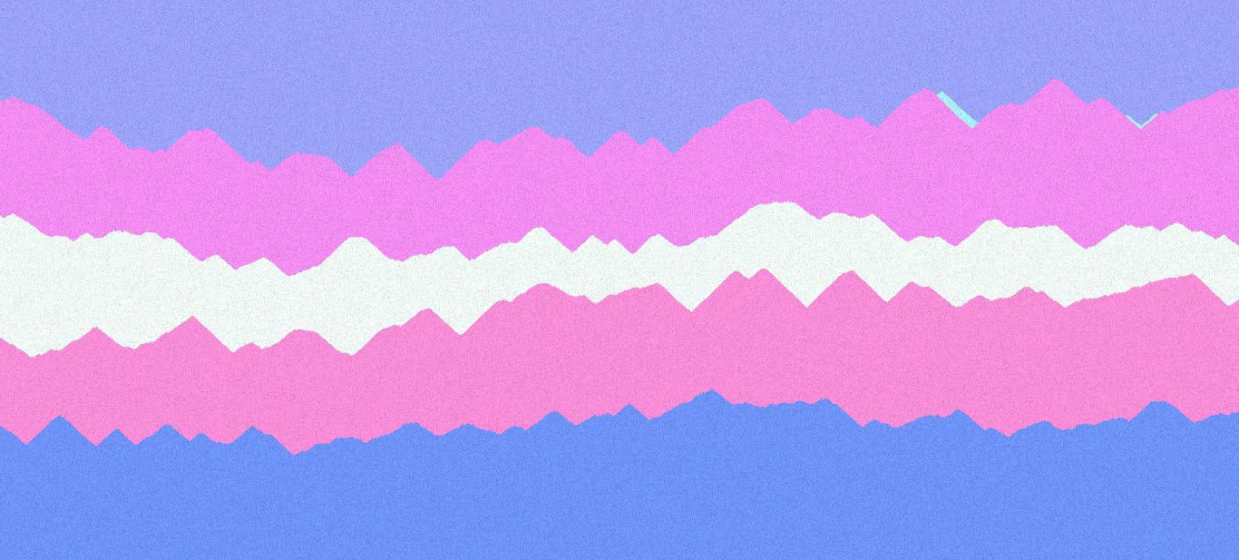 Some art I made for the trans and gay flags! | Scrolller