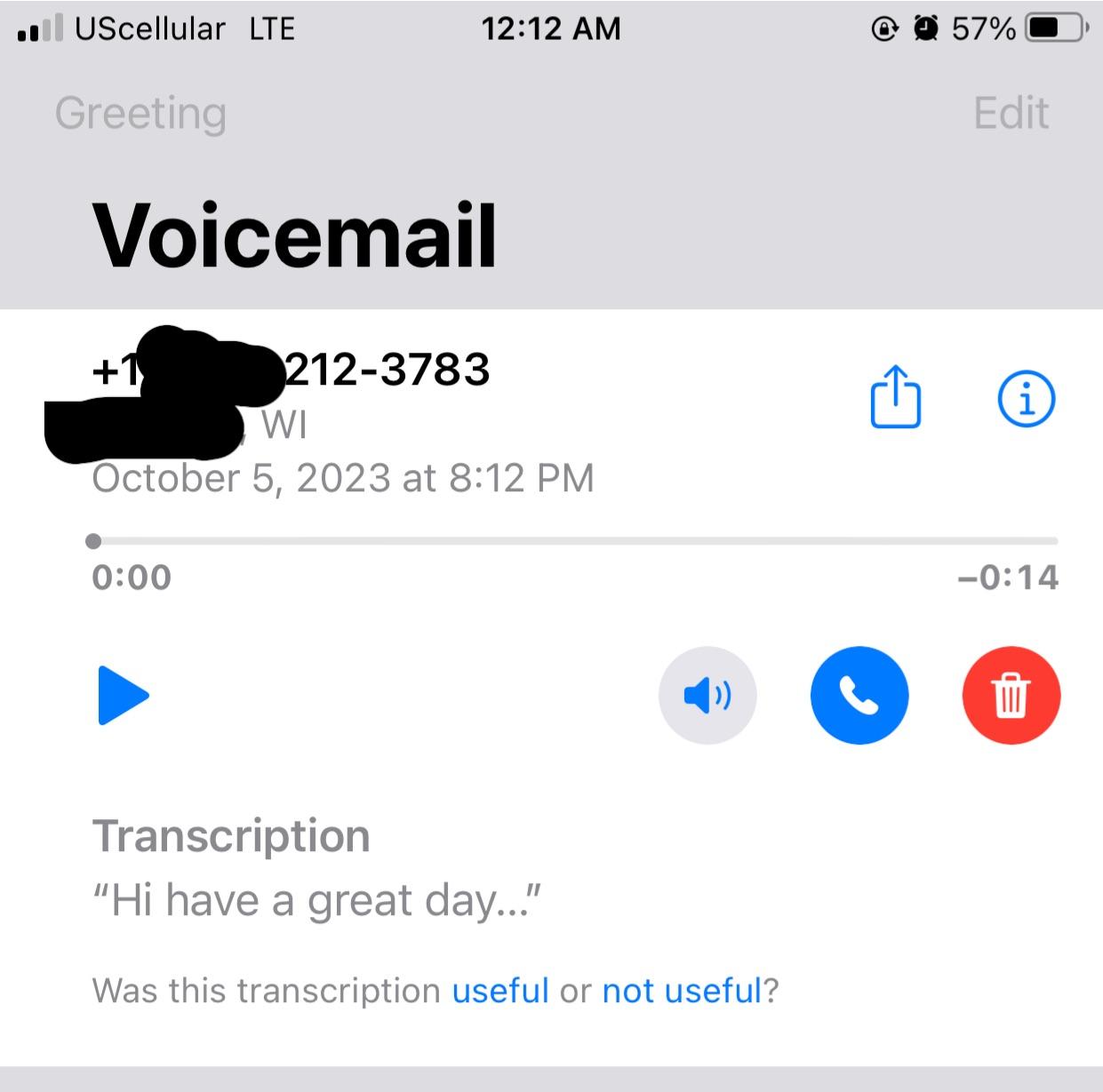 Weird voicemail? | Scrolller