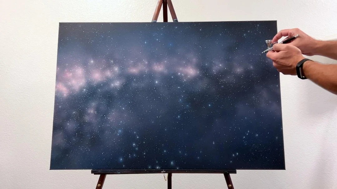 Galaxy Painting | Scrolller