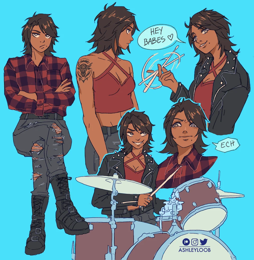 Drummer by ashleyloob | Scrolller