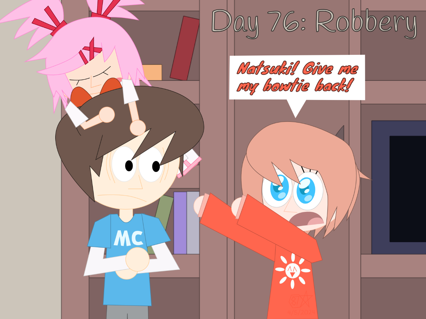 Dailyori Drawing Day 76: Robbery | Scrolller