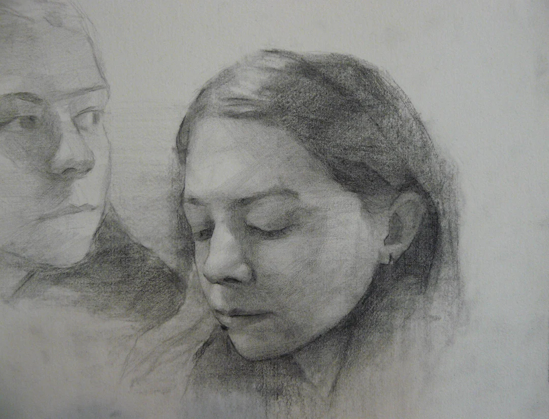 untitled, me, graphite on paper, 2022 | Scrolller