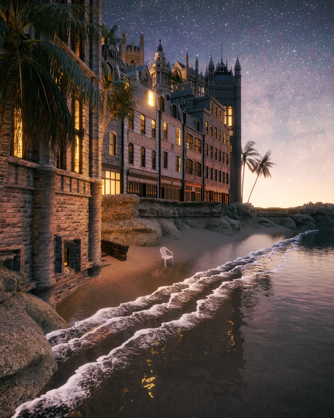 Evening by the Sea | Scrolller