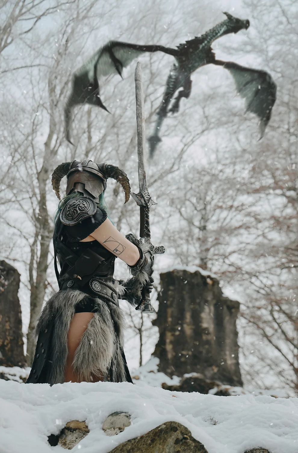 My Skyrim cosplay (self) | Scrolller