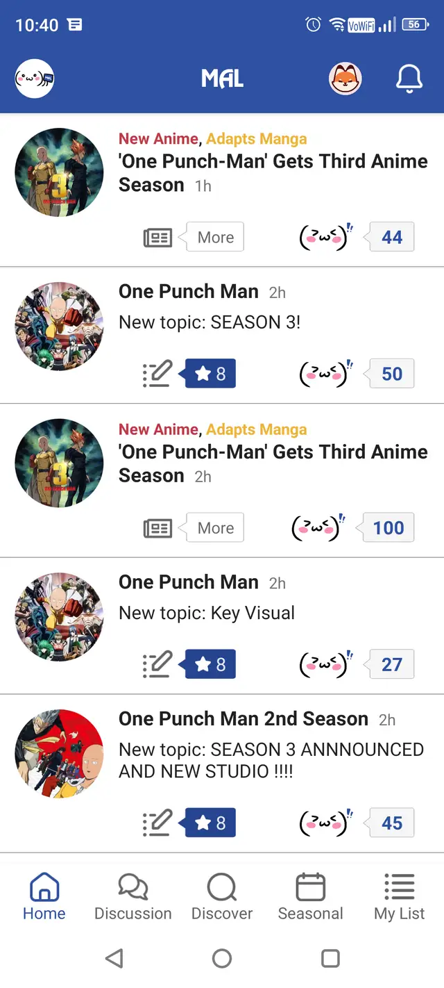 we are trending on MAL too | Scrolller