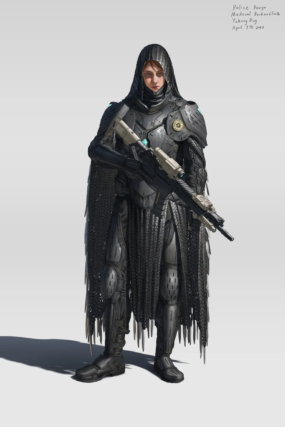 Police by Yuhong Ding | Scrolller