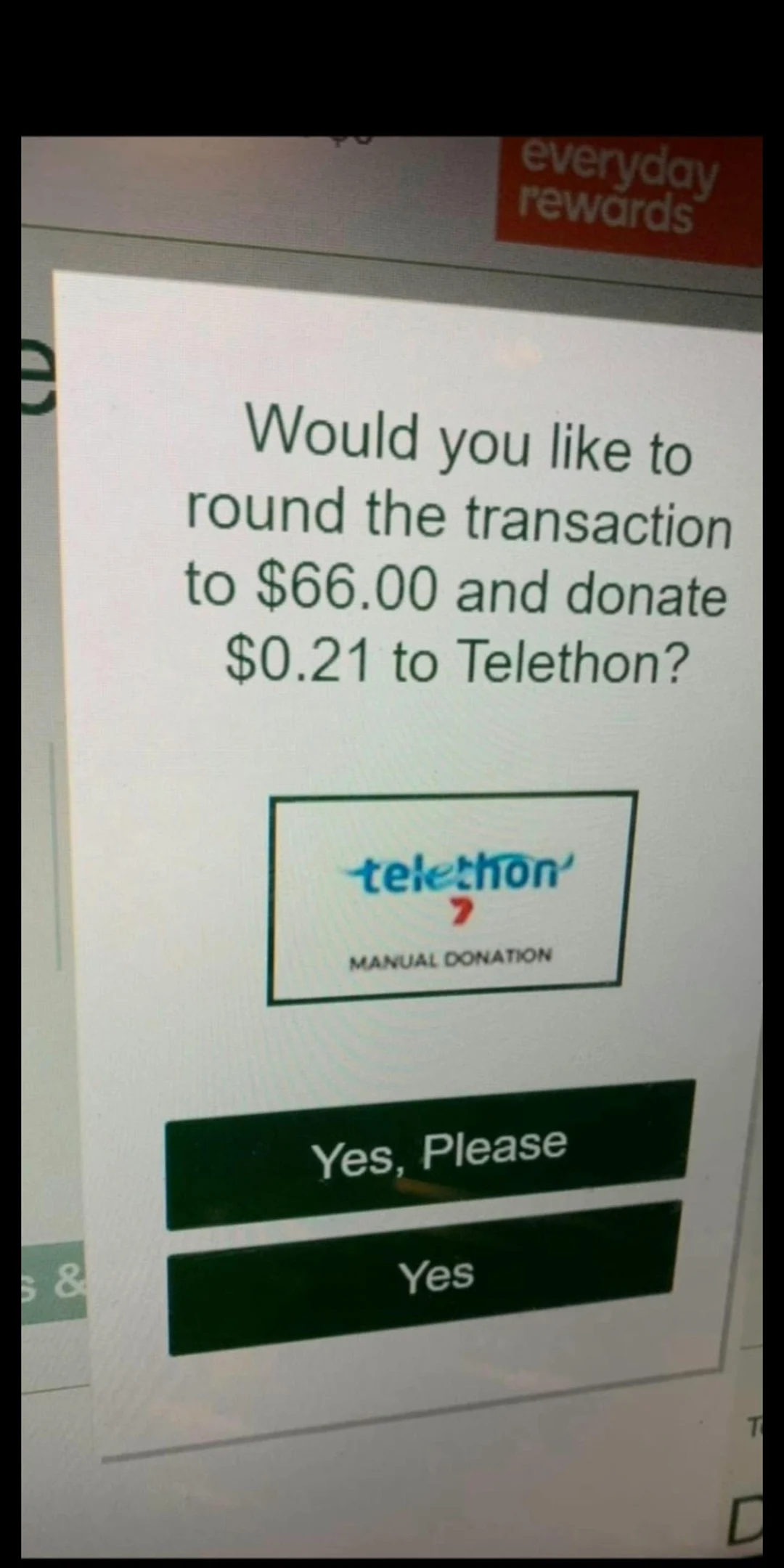 Extortion by Woolworths in the name of donation | Scrolller