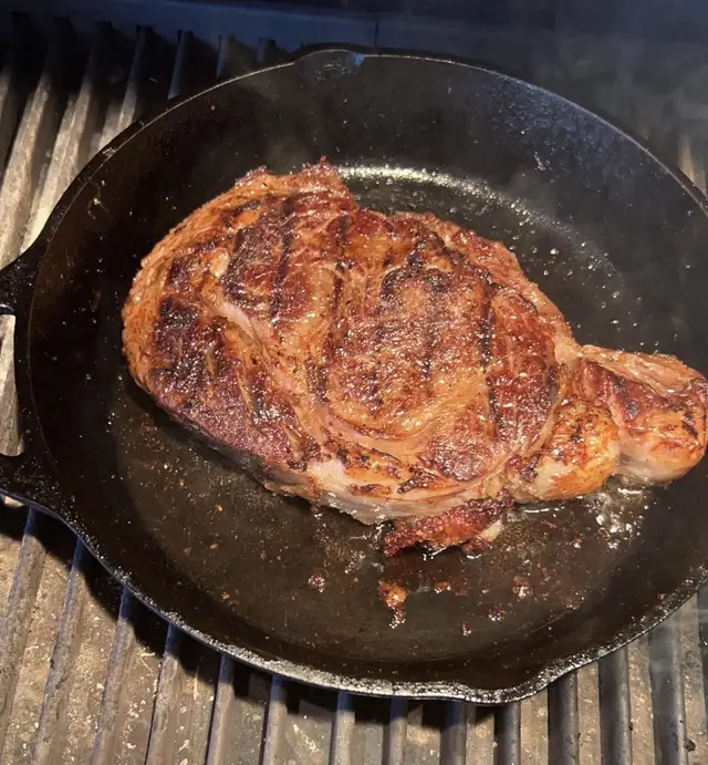 Lodge. 2” Rib-eye. Tec Infrared Grill. | Scrolller