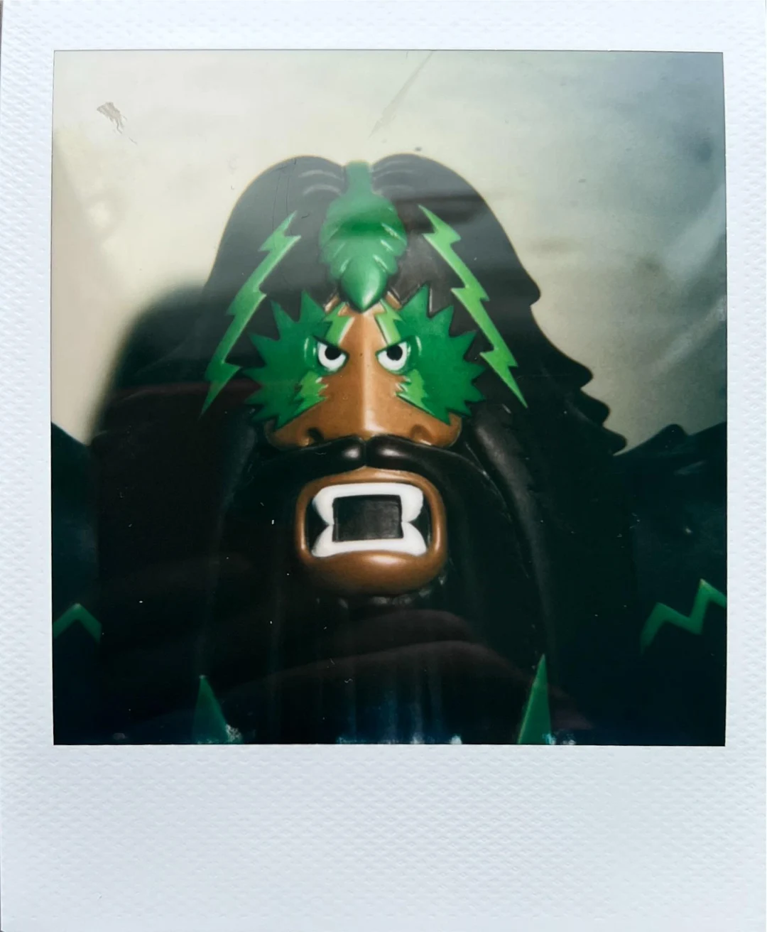 Bigfoot say cheese (SX-70 w/ close-up attachment) | Scrolller