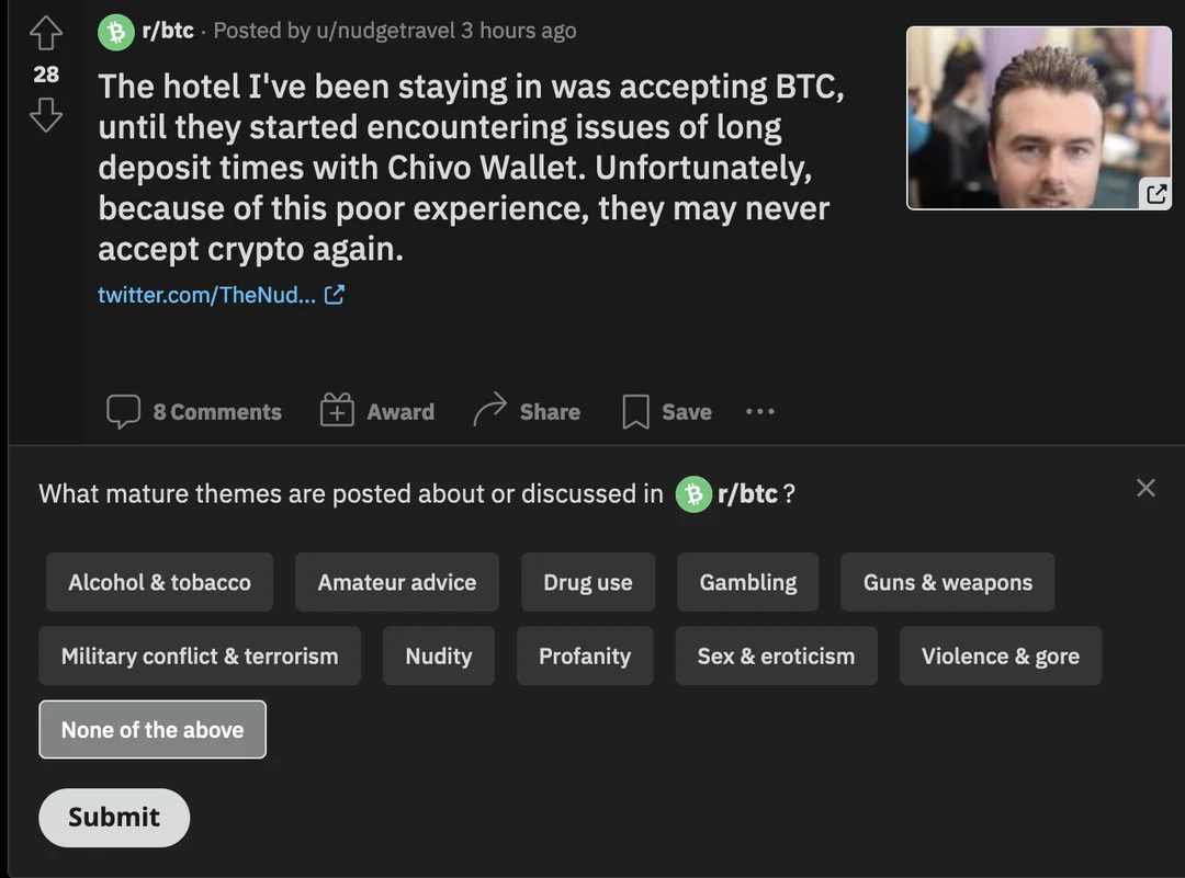Is this a regular checkup of subreddits, or is there more going on here? | Scrolller