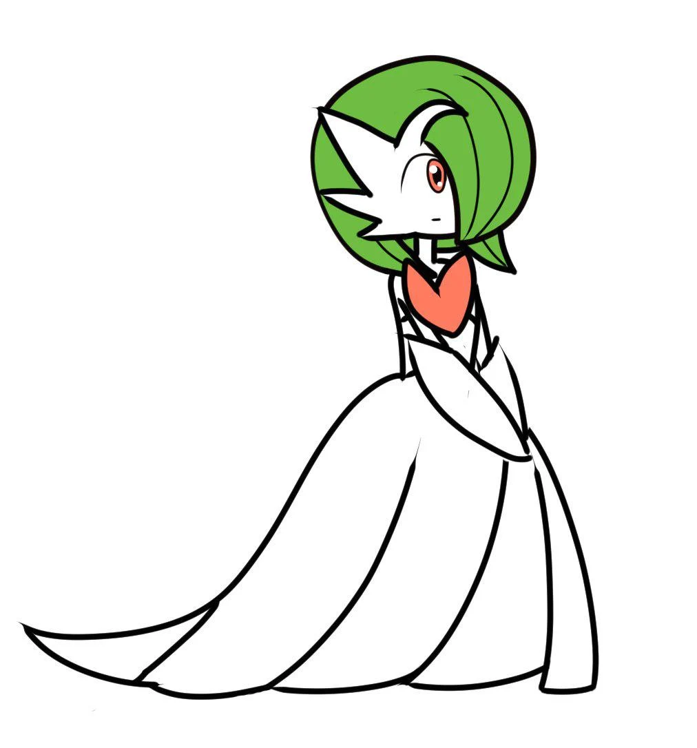 I’m getting back into digital art! I drew a mega Gardevoir :3 | Scrolller