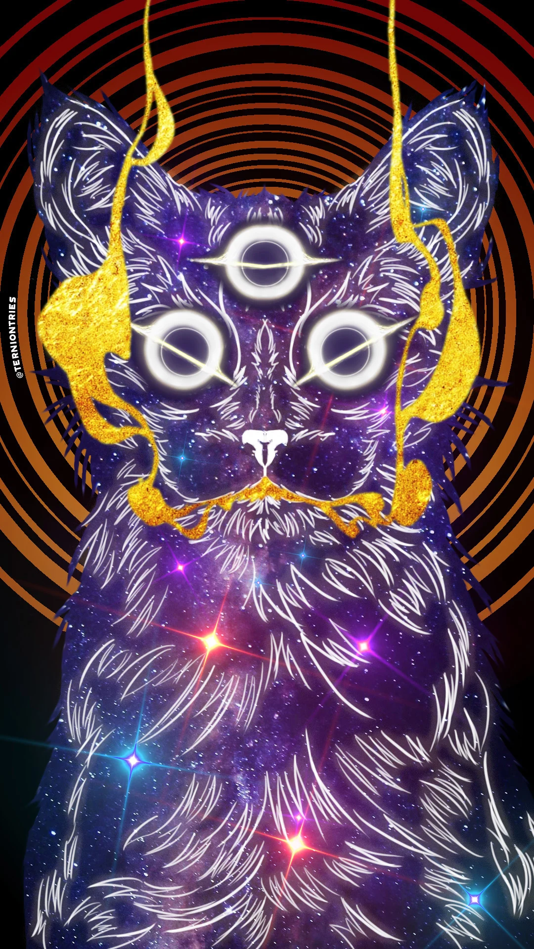 Cat Cosmic, Me, Digital, 2023 | Scrolller