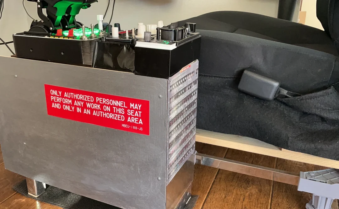 F-14 display control panel | Scrolller