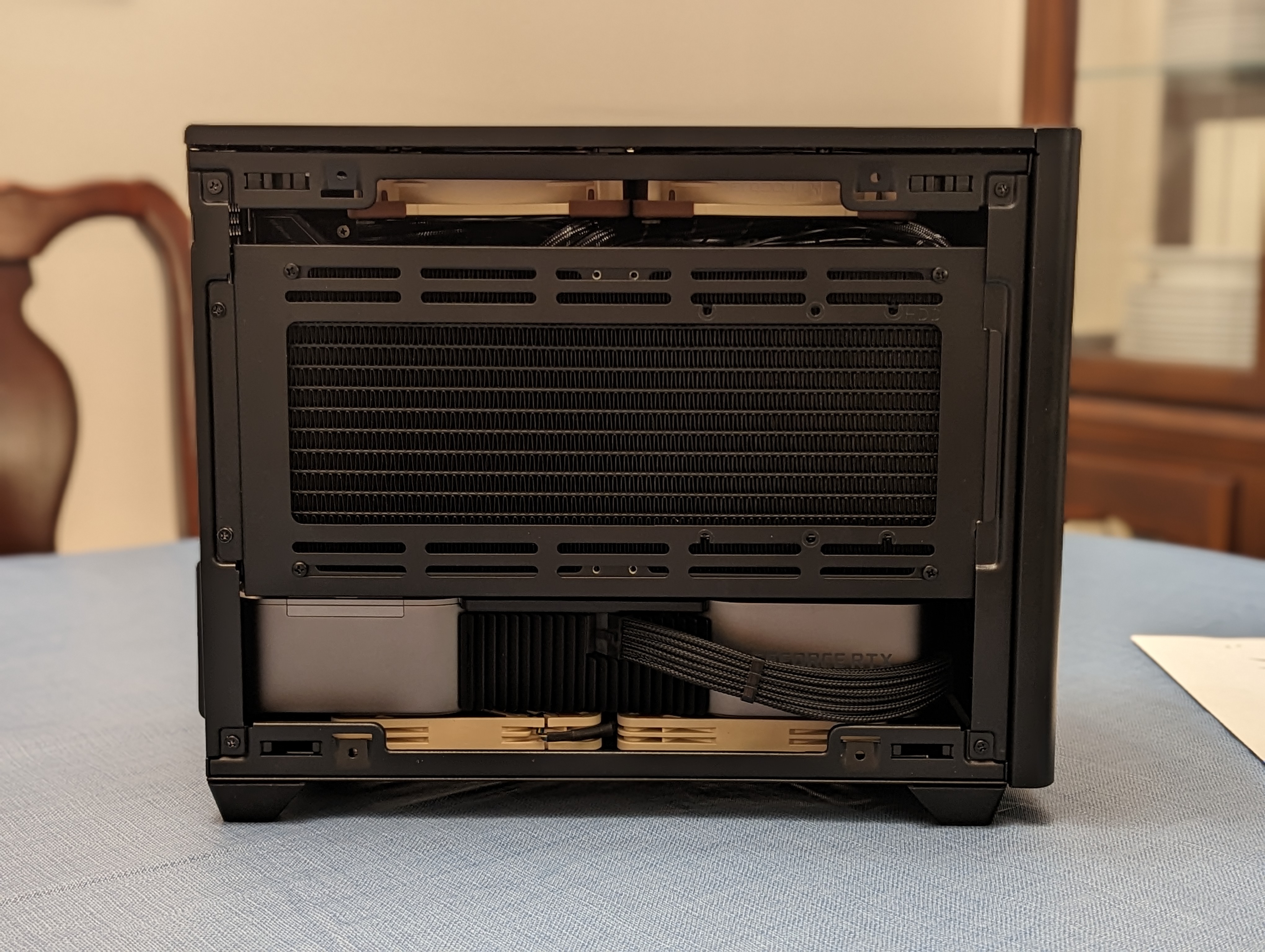 NR200 with a 13700k, 3090 FE and an Arctic 280mm AIO | Scrolller